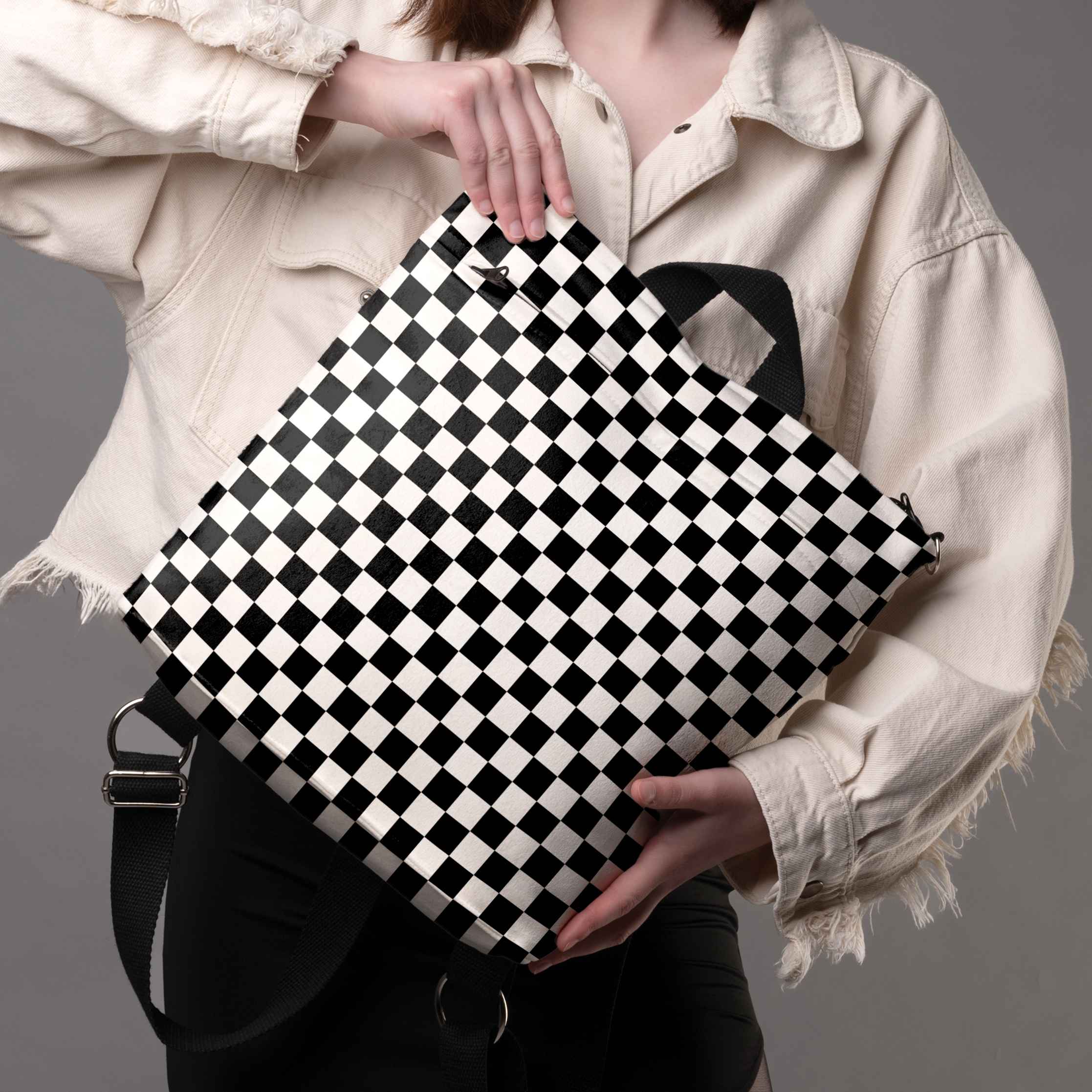 Backpack No.3 Classy „Checkerboard" – Pitex